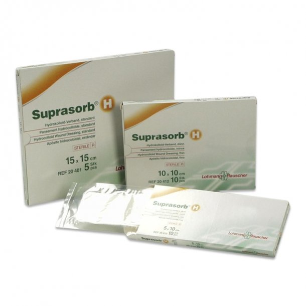 Suprasorb H, steril tynd 10 x 10cm