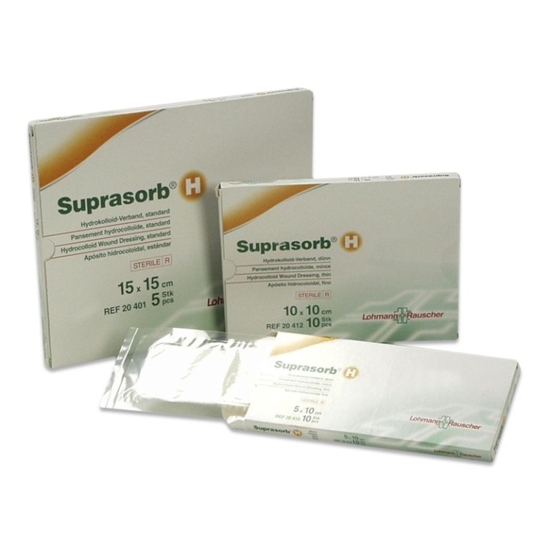Suprasorb H, steril tynd 5 x 5cm